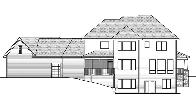Plan 42669 | with 5 Bed, 5 Bath, 3 Car Garage