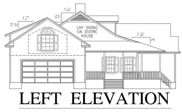 Plan 53283 | with 3 Bed, 3 Bath, 2 Car Garage