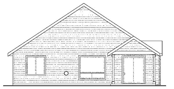 Plan 59799 | Ranch Style with 3 Bed, 2 Bath, 2 Car Garage