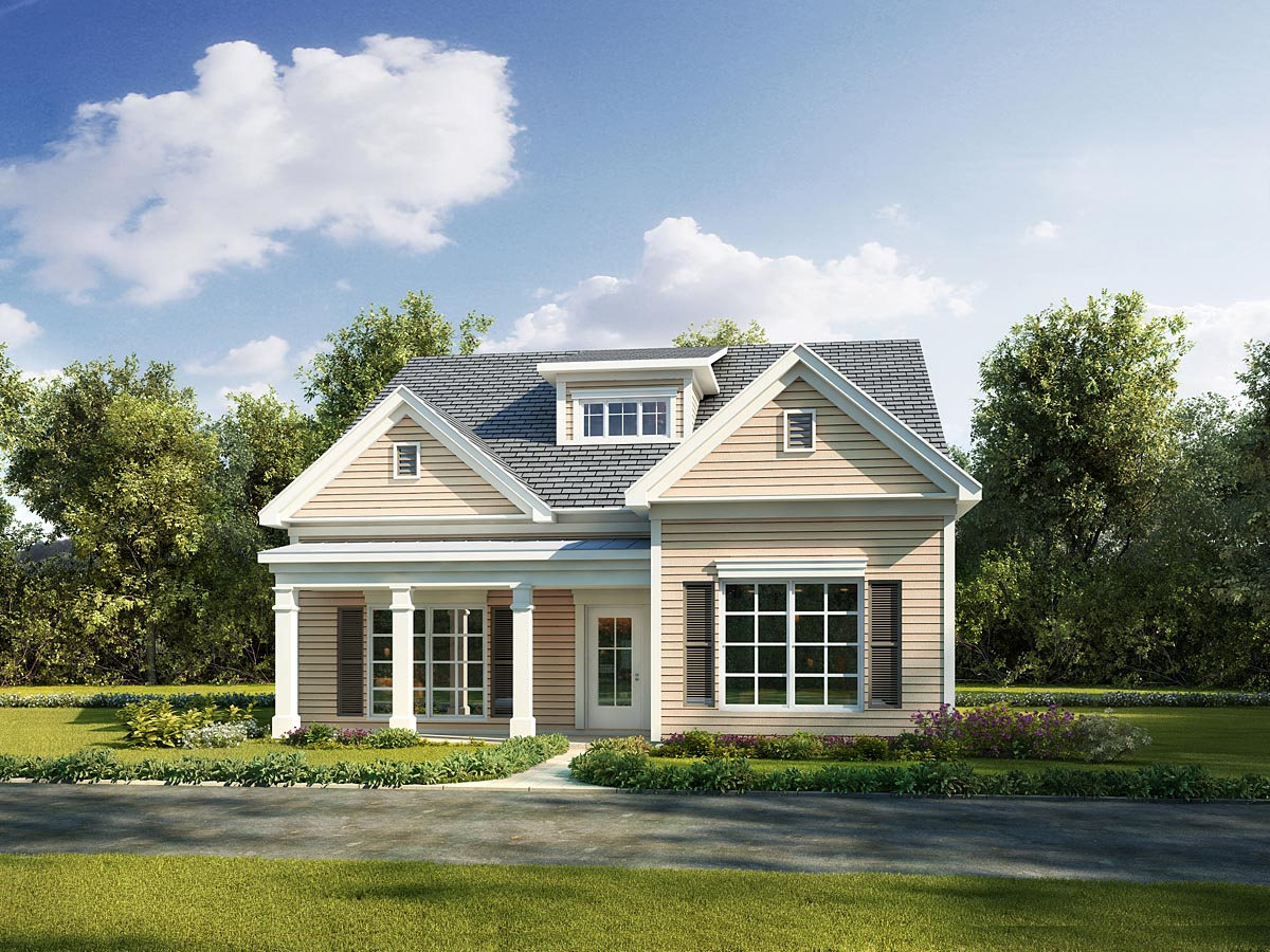 Plan 60015 | Traditional Style with 3 Bed, 3 Bath, 2 Car Garage