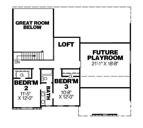 Plan 67029 | European Style with 3 Bed, 3 Bath, 2 Car Garage