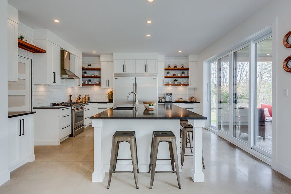 Plan 76544 | Modern Farmhouse Plan With Garage