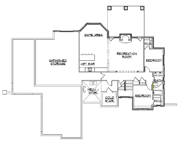 Plan 79779 | European Style with 5 Bed, 4 Bath, 3 Car Garage