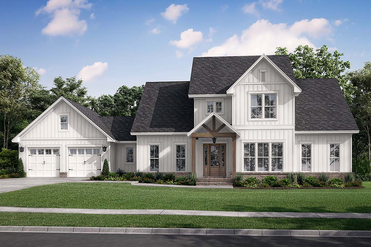 Plan 80820 | Modern Farmhouse Plan
