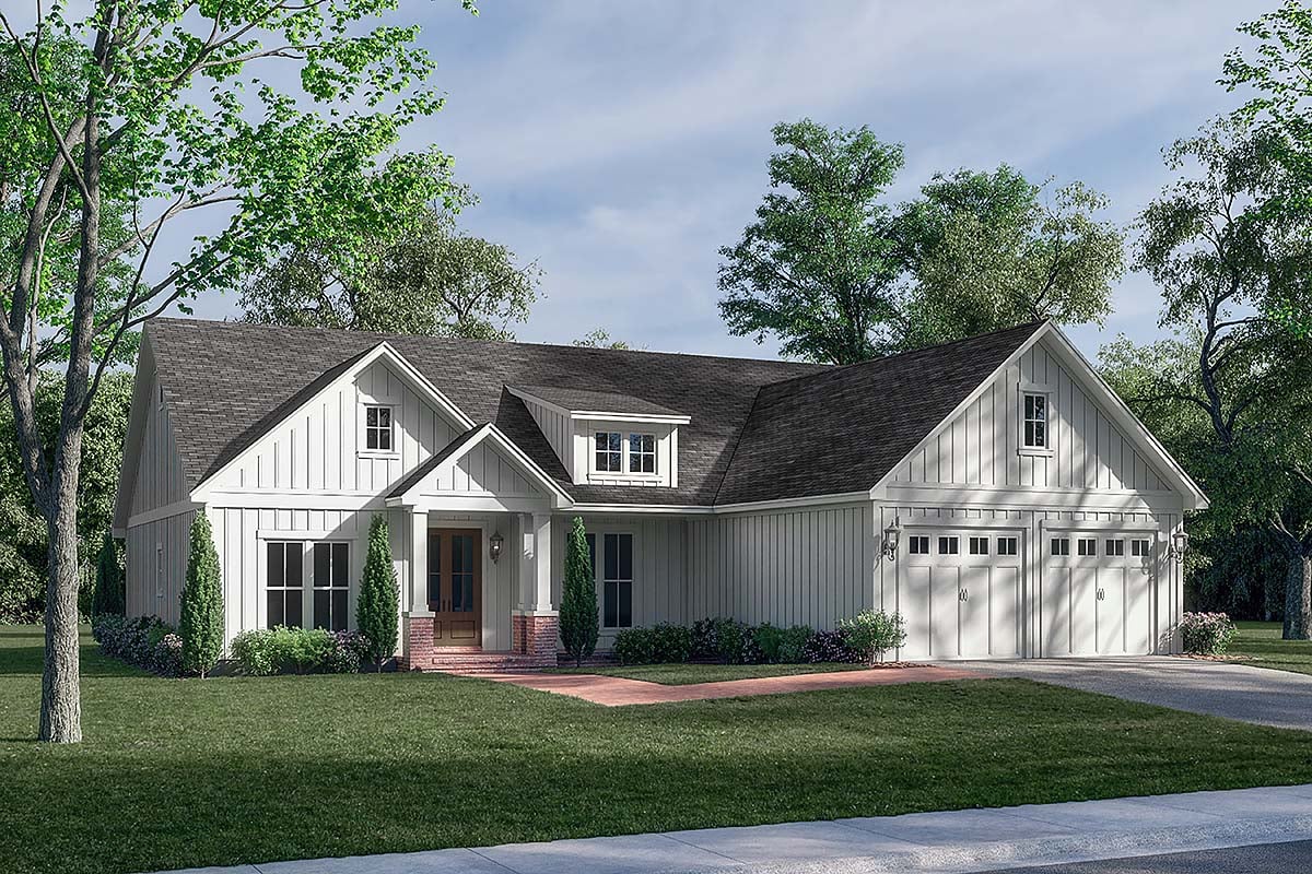 Plan 80859 | Traditional Style Farmhouse Plan with 2234 Sq Ft, 3