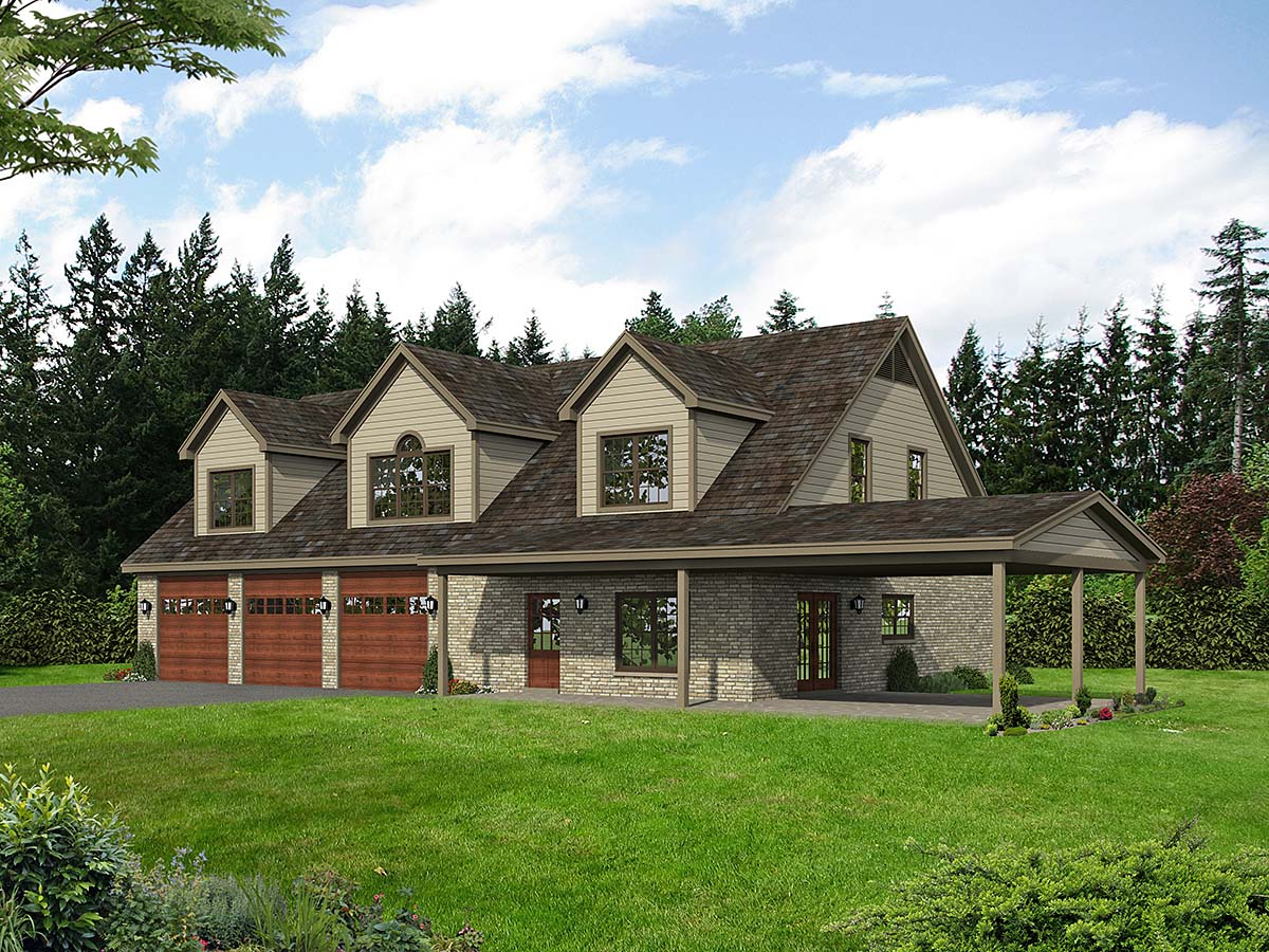 Plan 80959 | Traditional Style with 5 Bed, 4 Bath, 3 Car Garage
