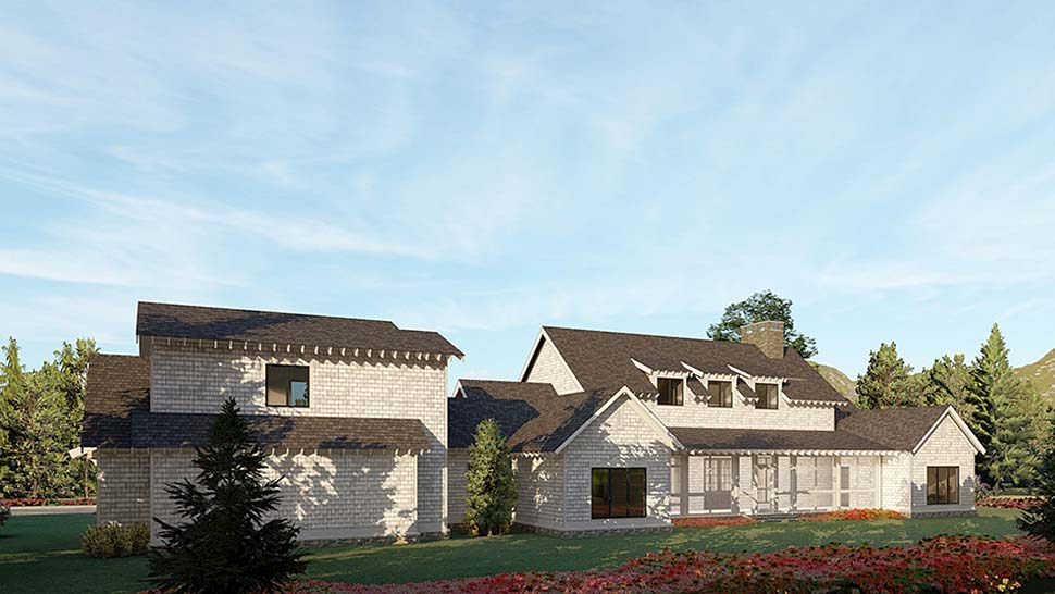 Plan 82602 | Traditional Style with 4 Bed, 4 Bath, 2 Car Garage