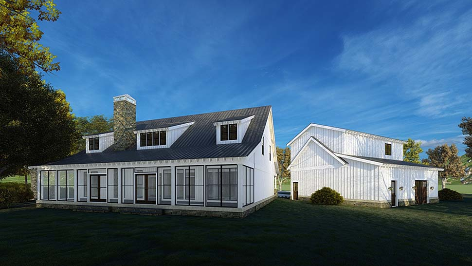 Plan 82603 | Traditional Style with 5 Bed, 4 Bath, 3 Car Garage