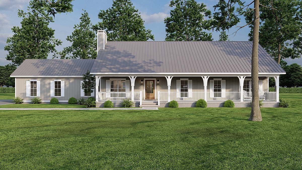 Plan 82738 | Classic Ranch Home Plan