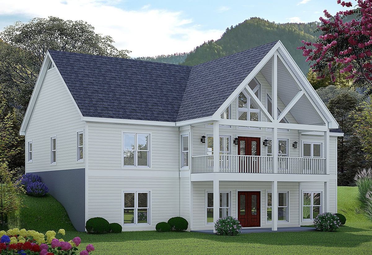 Plan 84809 | Traditional Style with 2 Bed, 2 Bath