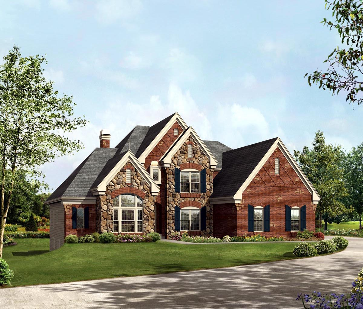 Plan 95841 | with 4 Bed, 4 Bath, 3 Car Garage