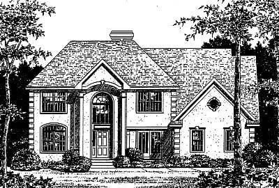 Plan 99088 | European Style with 4 Bed, 3 Bath, 2 Car Garage