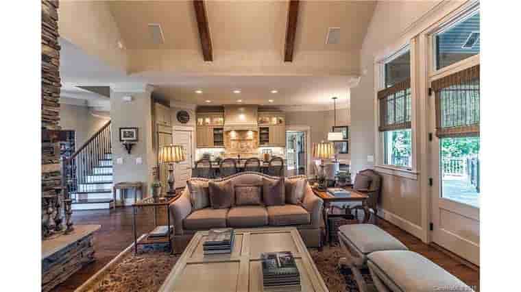 Tuscan House Plan 75134 with 4 Bed, 4 Bath, 2 Car Garage