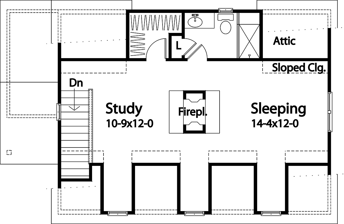 Plan 45180 | Carriage House Plan