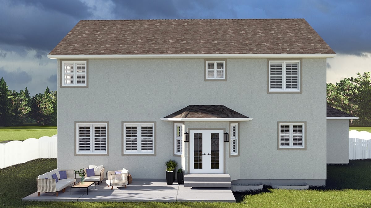 Plan 50412 | with 6 Bed, 4 Bath, 3 Car Garage