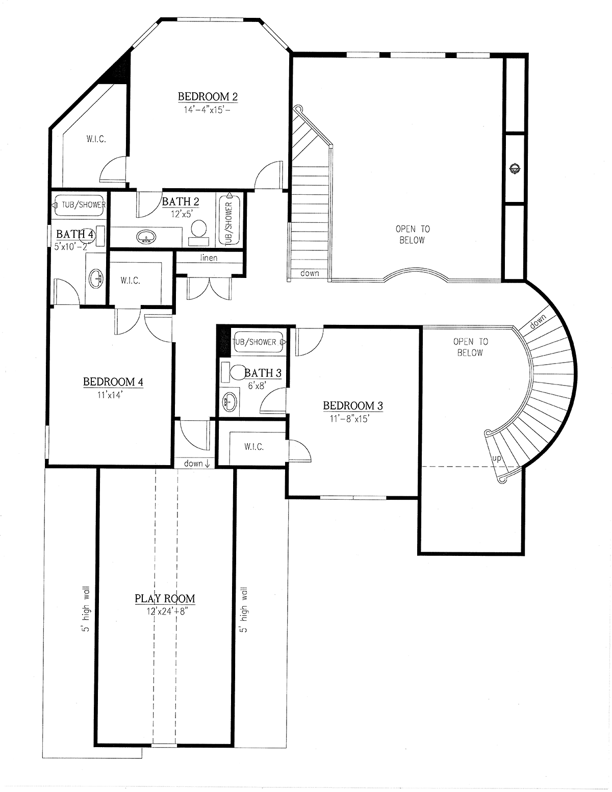 Plan 52023 | Luxury Traditional House Plan #52023 has 4371 sq ft,