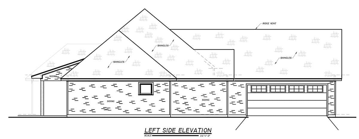 Plan 74652 | 3 Bedroom House Plan With Office
