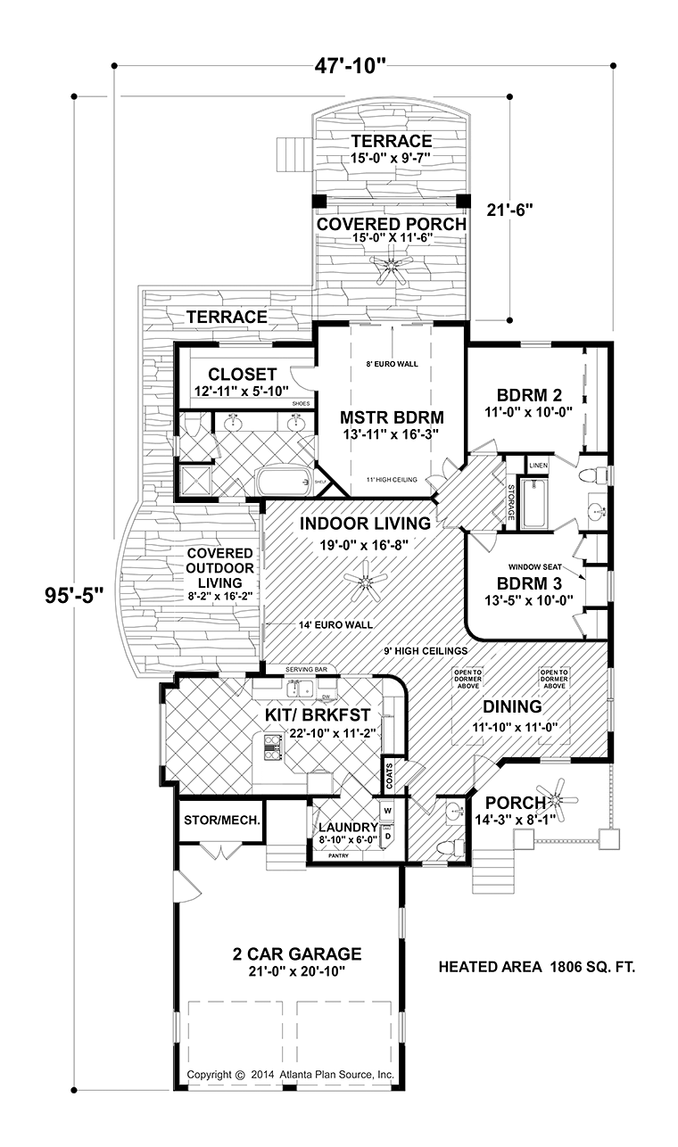 Plan 74858 | Country Ranch House Plans
