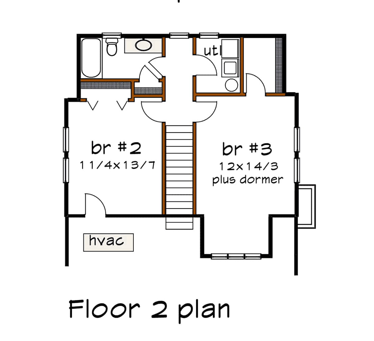 Plan 75560 | Craftsman Style Neighborhood House Plan #75560 | 3 B