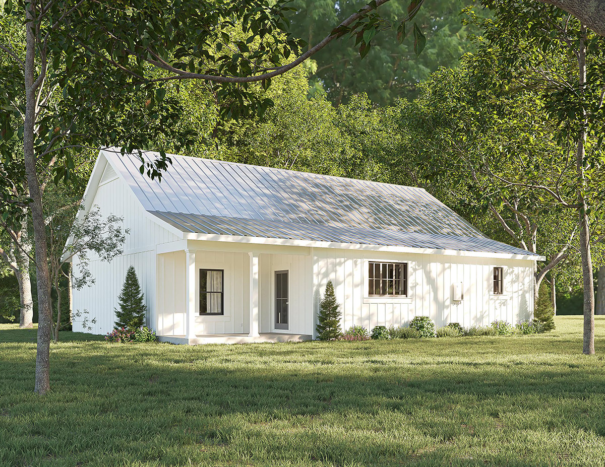 Plan 77436 | Ranch Style with 3 Bed, 2 Bath