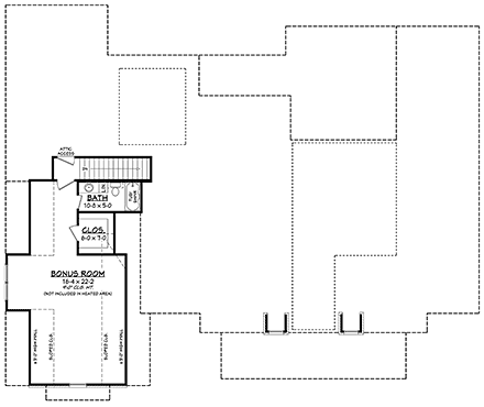 Plan 80879 | French or Acadian House Plan with Rustic Aesthetics
