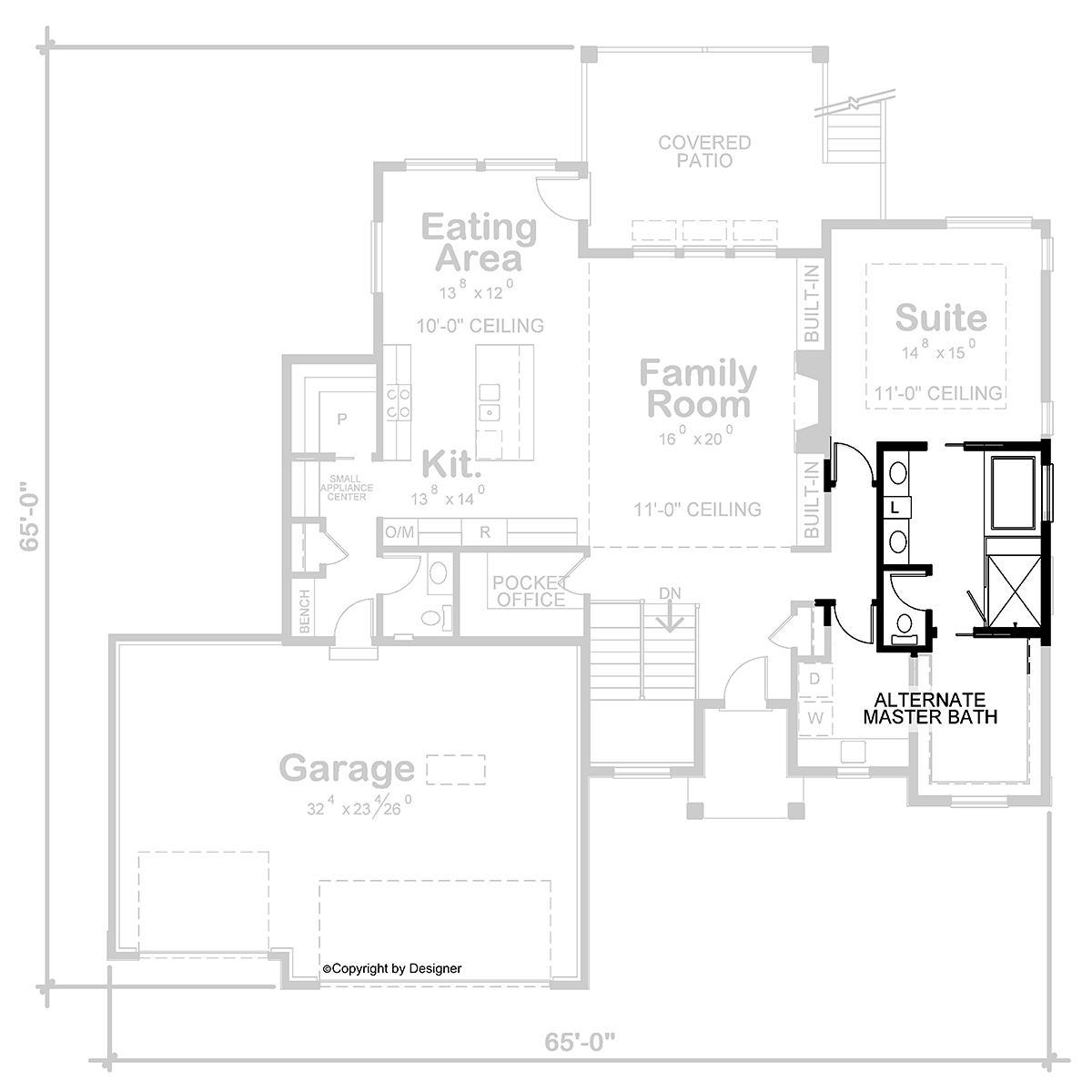 Plan 81406 | Modern Style with 3 Bed, 3 Bath, 3 Car Garage
