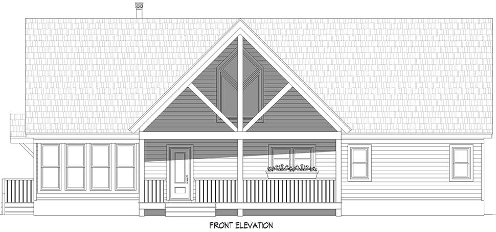 Plan 84809 | Traditional Style with 2 Bed, 2 Bath