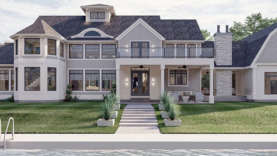 Plan 84920 | Luxury Cottage-Style House Plan with Modern Flare