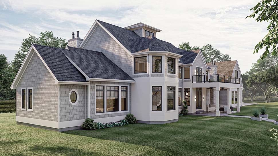 Plan 84920 | Luxury Cottage-Style House Plan with Modern Flare