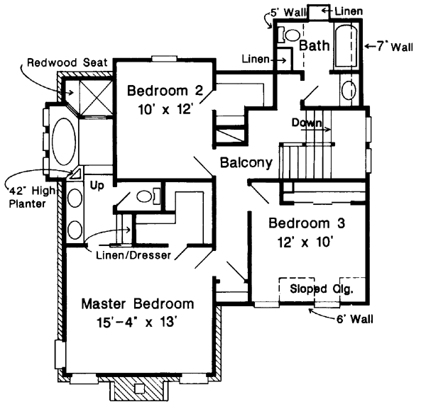 Plan 90343 | Farmhouse Style with 3 Bed, 3 Bath, 2 Car Garage