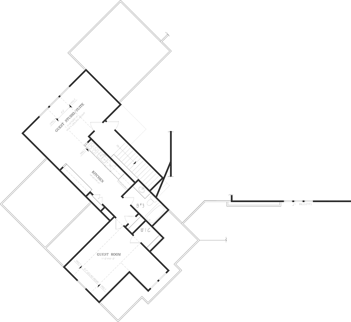 Plan 97650 | Farmhouse Style with 3 Bed, 3 Bath, 2 Car Garage