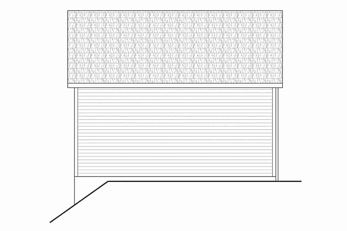 Plan 41362 | Garage - Traditional Style Garage Plan