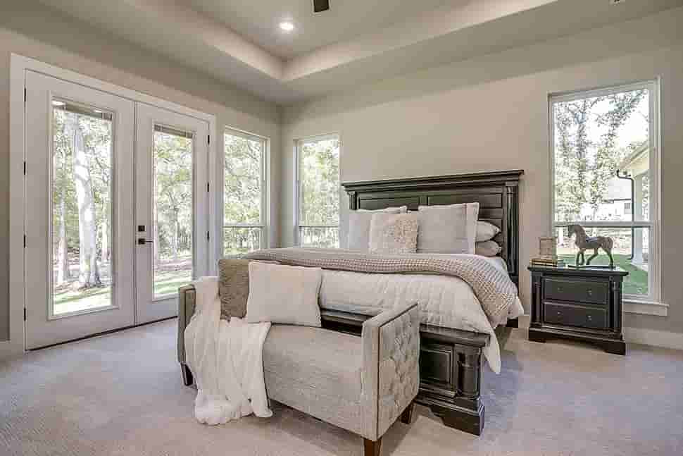 Plan 41498 | Southern Style with 4 Bed, 3 Bath, 3 Car Garage