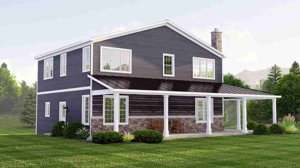 Plan 41890 | Craftsman Style with 3 Bed, 3 Bath