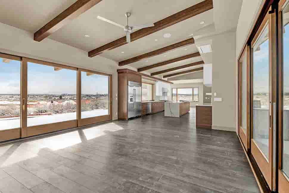 Plan 43333 | Contemporary Home Plan With Rooftop Deck