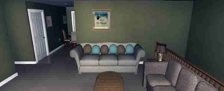 Plan 50493 | with 5 Bed, 3 Bath, 2 Car Garage