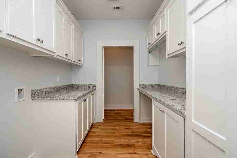 Plan 56703 | Home Plan with Master Closet Connected to Laundry Ro