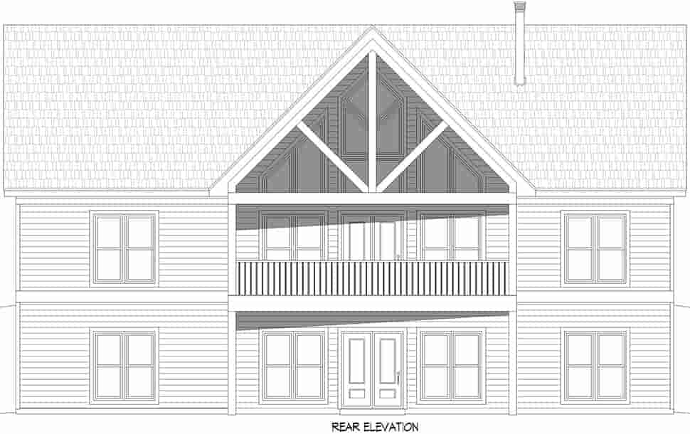 Plan 84809 | Traditional Style with 2 Bed, 2 Bath