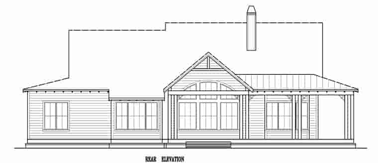 Plan 97606 | Traditional Style with 3 Bed, 3 Bath, 2 Car Garage