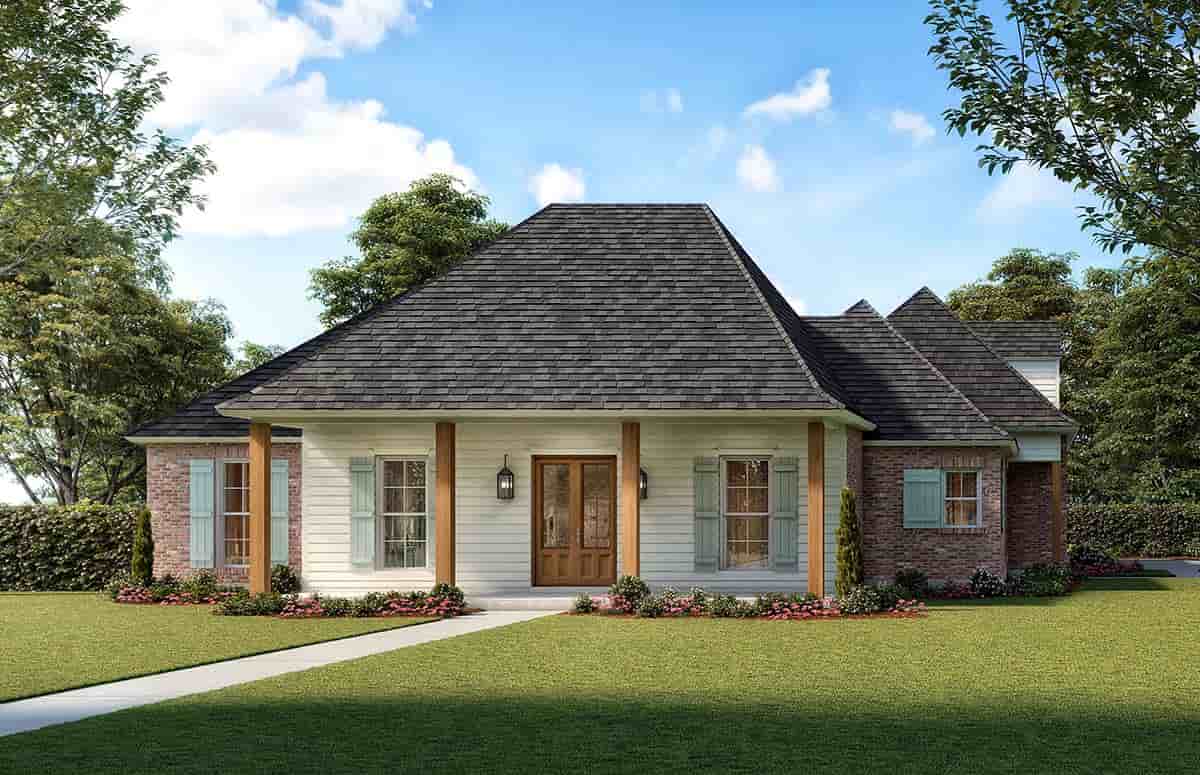 Plan 41410 | Acadia House Plan #41410 is 2439 Sq Ft, 4 Bedrooms,