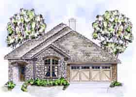 Plan 56501 | Craftsman Style with 3 Bed, 2 Bath, 2 Car Garage