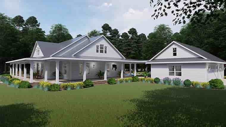 Plan 75151 | Country Farmhouse Plan with Southern Charm