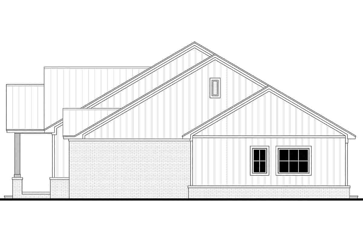 Plan 82941 | Southern Style Home with 3 Bedrooms, 3 Bathrooms and
