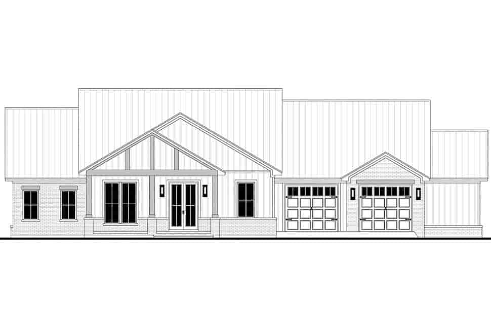 Plan 82941 | Southern Style Home with 3 Bedrooms, 3 Bathrooms and