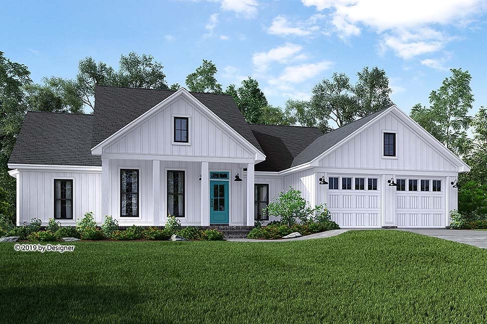 Plan 51985 | Country House Design has a 3x2 Open Layout and Huge