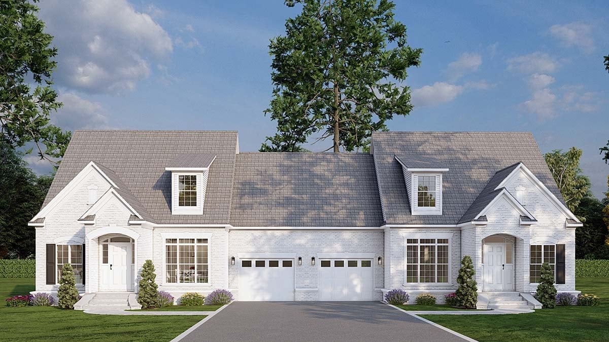 Plan 61188 | Traditional Style with 6 Bed, 6 Bath, 2 Car Garage