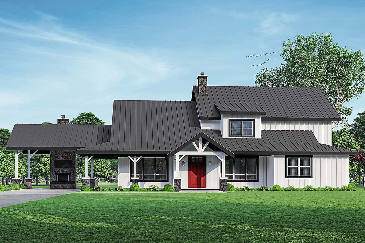 Plan 78451 | Country Style with 5 Bed, 6 Bath