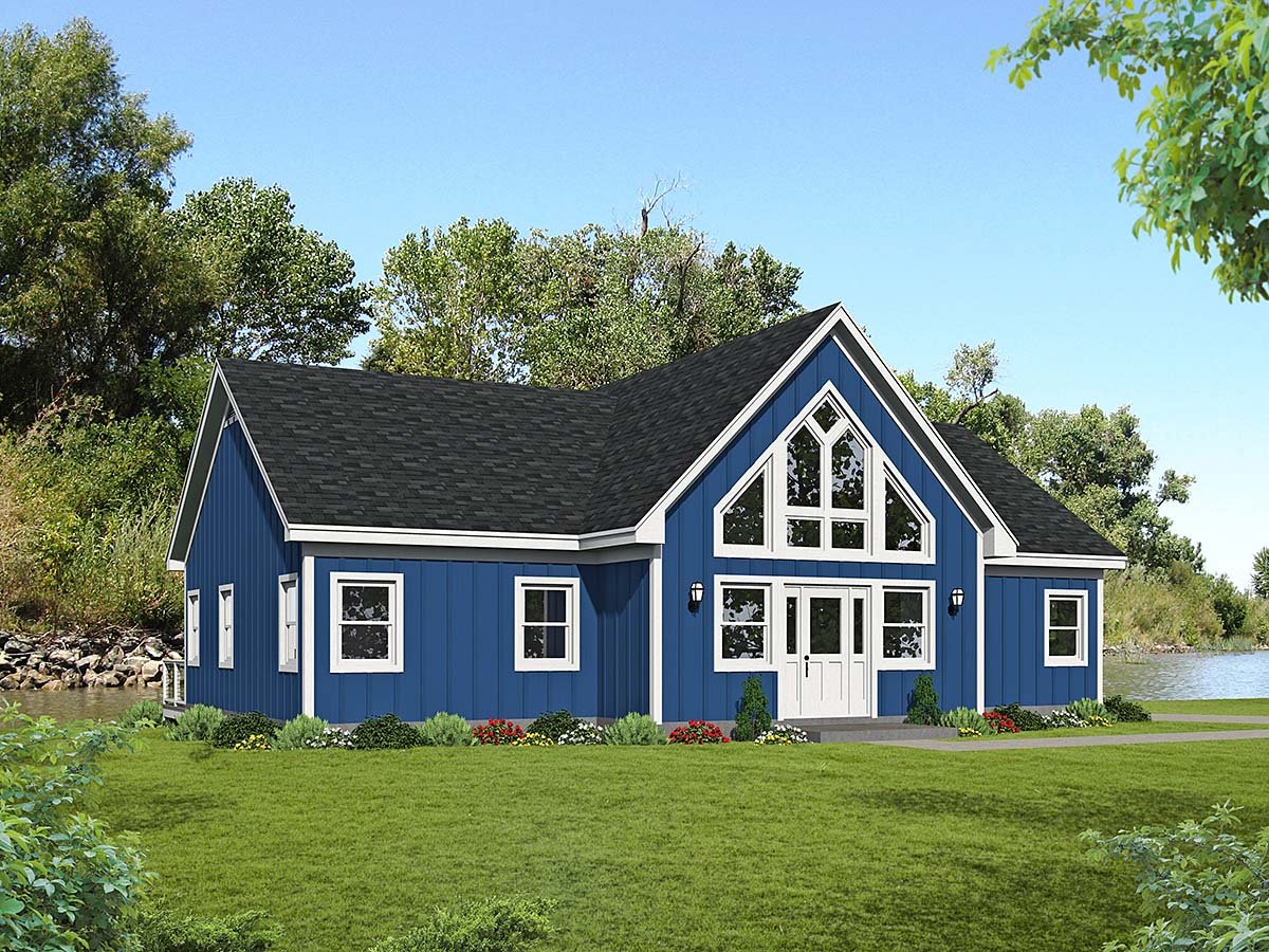 Plan 81768 | Traditional Style with 2 Bed, 2 Bath
