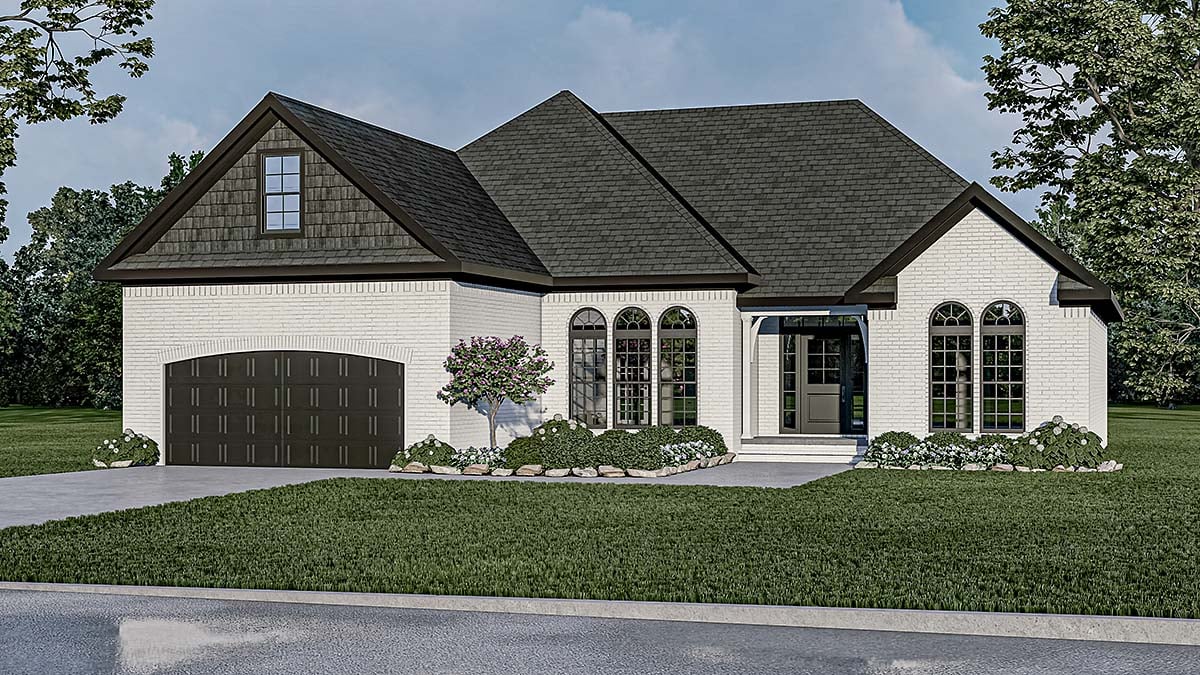 Plan 82278 | with 3 Bed, 2 Bath, 2 Car Garage