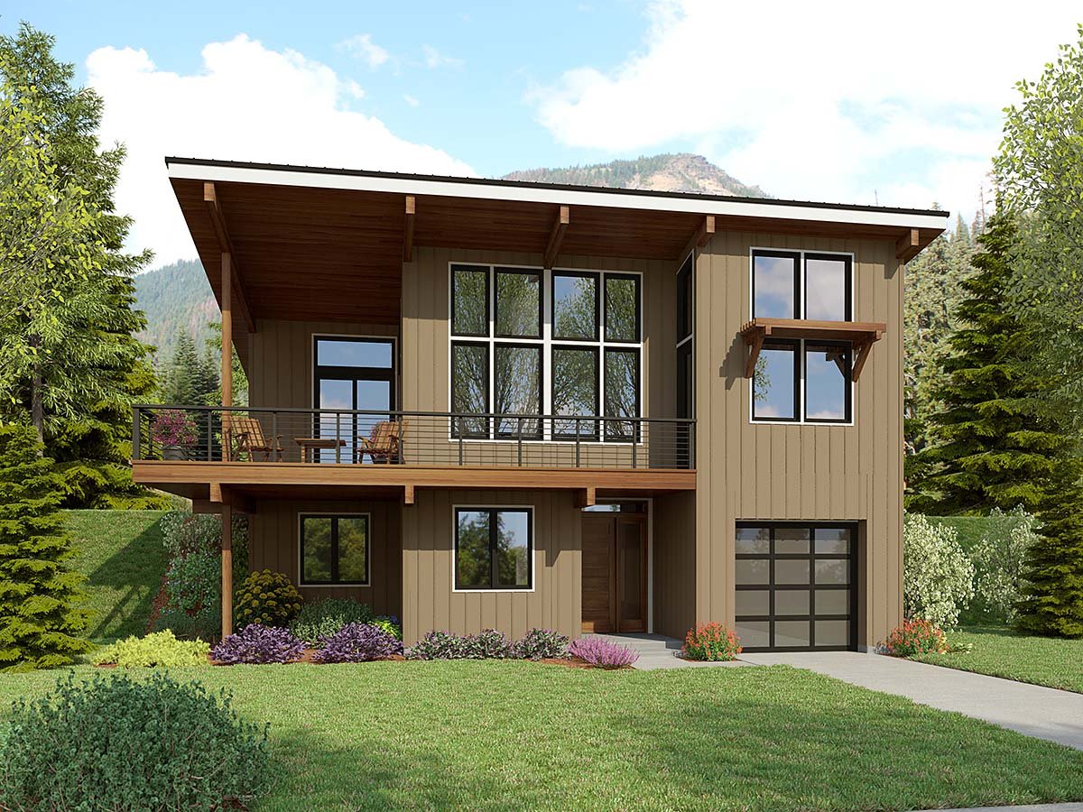 Plan 83554 | Great Vacation Home or Mountain Retreat